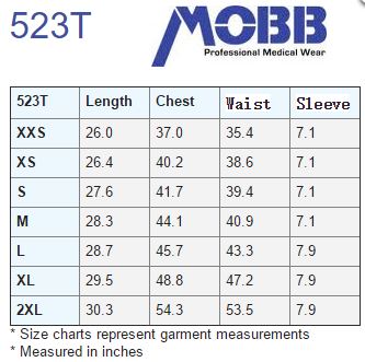 532T Sizing Chart